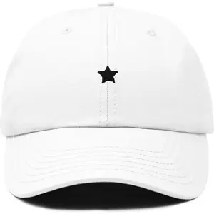 DALIX Dalix Lil Star Baseball Cap White