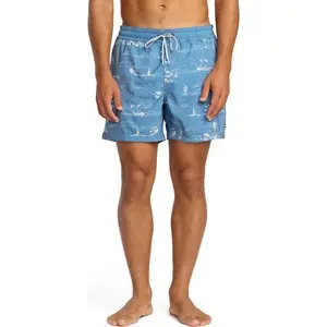 BILLABONG Layback Swim Trunks - Splashed Blue