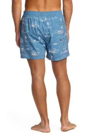 BILLABONG Layback Swim Trunks - Splashed Blue