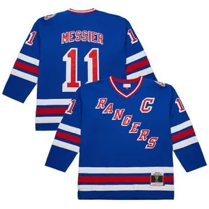 Mitchell & Ness Mark Messier 1993-94 Power Play Jersey - Royal