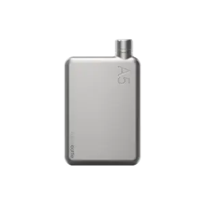 MEMOBOTTLE A5 Stainless Steel Metallic Silver