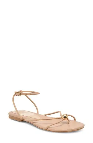 Dolce Vita Kenley Ankle Strap Sandal - Light Tan Leather