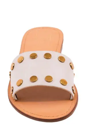 SHU SHOP Bernadette Studded Slide Sandal