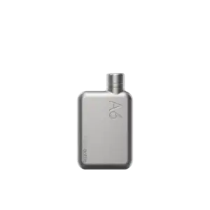 MEMOBOTTLE A6 Stainless Steel - Metallic Silver