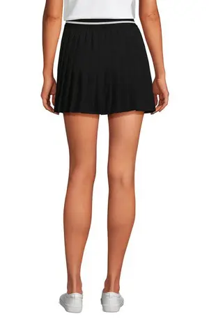 LANDS' END Pleated Skort - Black