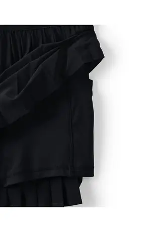 LANDS' END Pleated Skort - Black