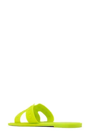 SHU SHOP Waterproof Slide Sandal - Lime