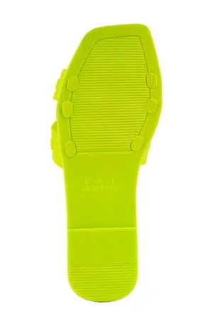 SHU SHOP Waterproof Slide Sandal - Lime