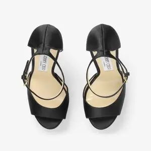 JIMMY CHOO Max 150 Satin Sandals