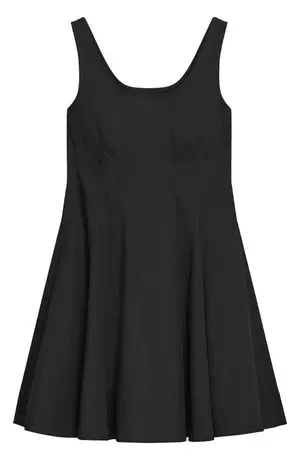 Theory Sleeveless Fit & Flare Dress