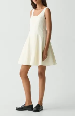 Theory Sleeveless Fit & Flare Dress
