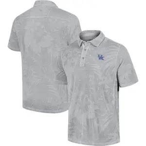 Tommy Bahama Grey Kentucky Wildcats Sport Santiago Paradise Polo - Gray