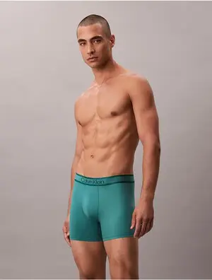 Calvin Klein Tonal Logo Micro Boxer Brief Lively Teal