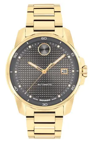 Movado Bold Verso Automatic Bracelet Watch - Gray