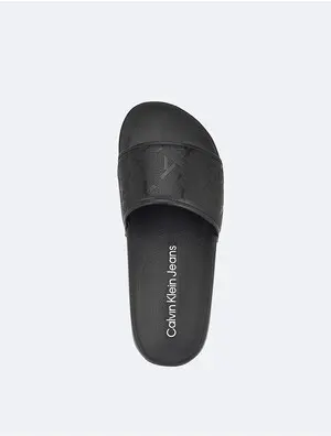 Calvin Klein Ck Monogram Slides