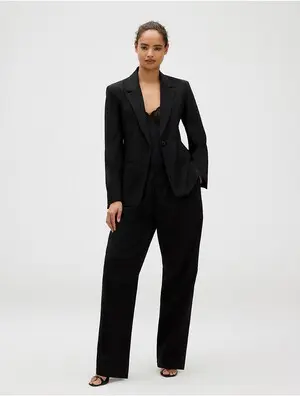 Calvin Klein Refined Stretch Cinched Blazer