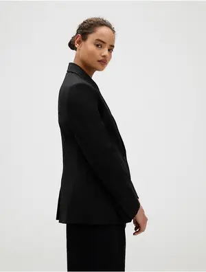 Calvin Klein Refined Stretch Cinched Blazer