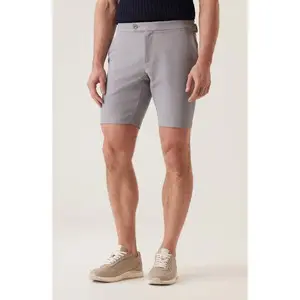 Deke Raw Edge Hem Bottoms For Men