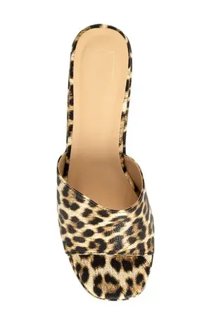 SHU SHOP Luna Platform Wedge Sandal - Leopard Print