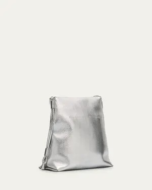 3.1 Phillip Lim Id Petite Soft Metallic Leather Shoulder Bag