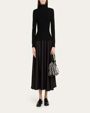 3.1 Phillip Lim Crystal Macrame Mini Sac Top-handle Bag