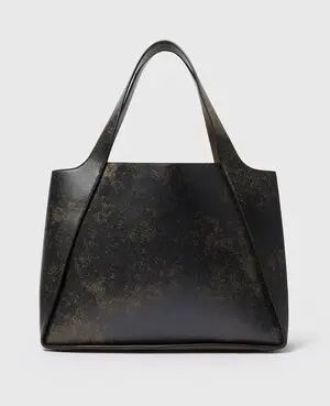 Stella McCartney Logo Tote Bag - Mud