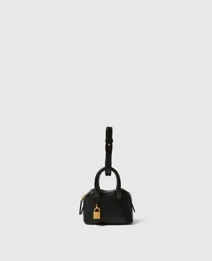 Stella McCartney Ryder Airpods Case Keychain - Black