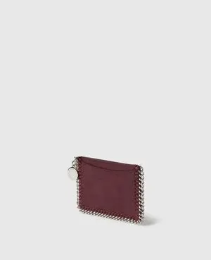 Stella McCartney Falabella Slip Cardholder - Plum
