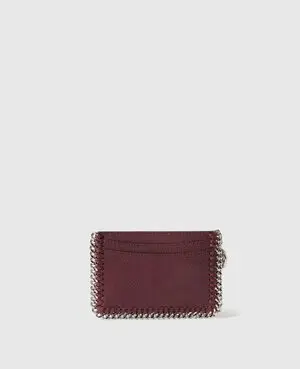 Stella McCartney Falabella Slip Cardholder - Plum