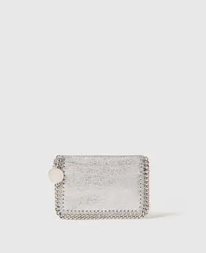 Stella McCartney Falabella Slip Cardholder - Silver