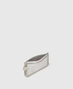 Stella McCartney Falabella Slip Cardholder - Silver
