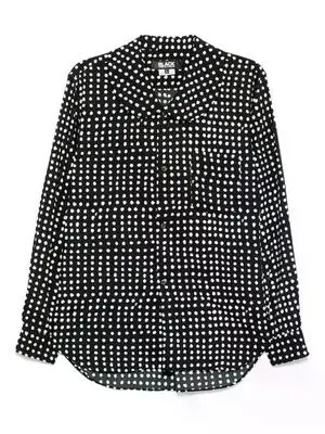 Comme Des Garçons Filip Pagowski Polka-dot Shirt