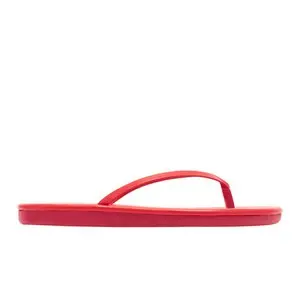 ANCIENT GREEK SANDALS Jelly Flip Flop Red