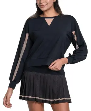 Lucky In Love Be Tulle Throw Over - Black