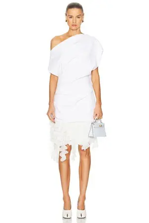 Brandon Maxwell The Kayla Dress - White