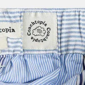 COACHTOPIA Patchwork Striped Wide Leg Pants