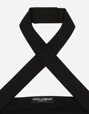 Dolce & Gabbana Viscose Top With Sleeve Detail - Black