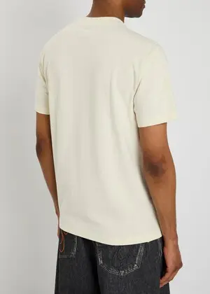True Religion Skeleton Logo-embroidered Cotton T-shirt - White