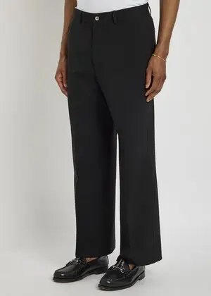 SECOND / LAYER Stretch-wool Trousers