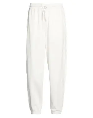 Armani Exchange Pants Size Organic Cotton, Polyester, Polyamide - White