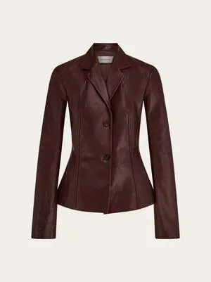 FERRAGAMO Tailored Leather Jacket