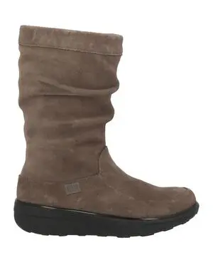 Fitflop Ankle Boots In Leather - Grey