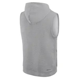 JORDAN Michigan Sideline Dri-fit College Sleeveless Pullover Hoodie