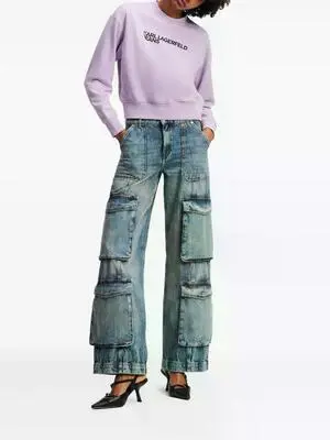 Karl Lagerfeld Relaxed Cargo Jeans