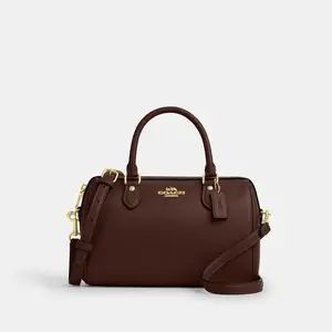 COACH OUTLET Coach Rowan Satchel Bag - Gold/maple