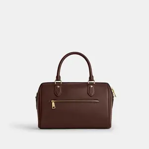 COACH OUTLET Coach Rowan Satchel Bag - Gold/maple