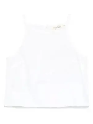 MOUTAKI Sleeveless Top - White