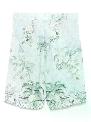 Camilla Jardim Party-print Shorts