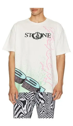 Volcom Heavy Tubes Tee In White