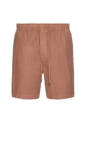 Faherty Brand Essential Drawstring Short - Cedar Rose